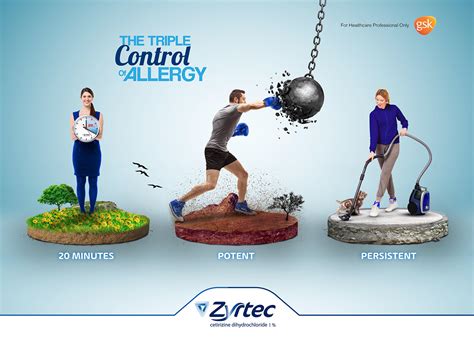 Zyrtec Gsk On Behance