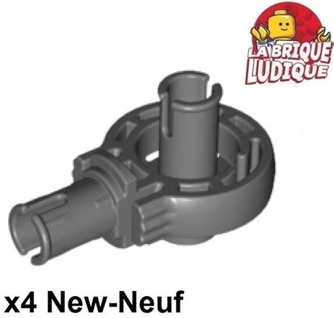 Lego Technic X4 Rotation Joint Ball Loop Articulation Pin Gris Foncé 47455 Neuf Eur 1 39