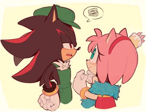 Toonsite Amy Rose Amy Rose Journalist Shadow The Hedgehog Sonic