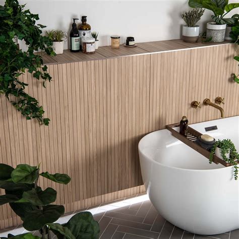 Elevate Your Bathroom With Slat Panels Style Durability And Function