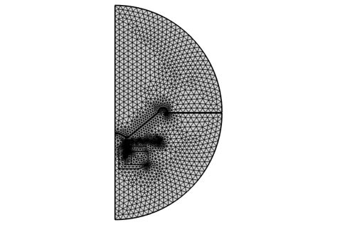Finite Element Frequency Domain Analysis In 2d