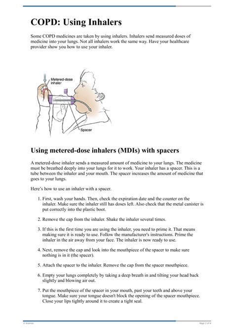 Text COPD Using Inhalers HealthClips Online