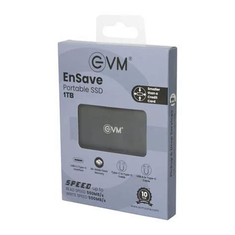 1 TB EVM Ensave SSD At 4200 Piece SSD In Mumbai ID 2856400522097