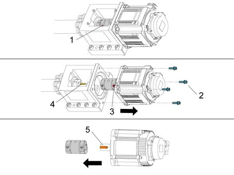 Vmc X Y Axis Servo Motor Replacement Ad0656