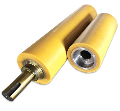 High Strength And Wear Resist Pu Coated Rollers Plastic Rubber Pu