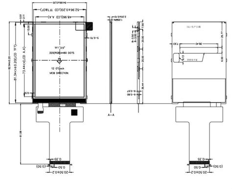 Customized 3 5 Inch RGB TFT LCD Display ILI9488 IC Manufacturers Suppliers Factory ENRICH