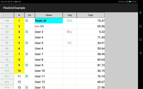 B4x Xui Sd Flexgrid Table Page 4 B4x Programming Forum