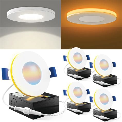 Sunco 3 Inch Led Recessed Slim Down Light For Indoor Ceiling Fixture