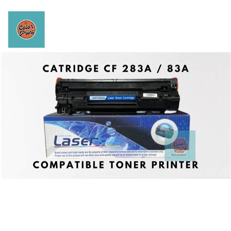 Jual Toner Cartridge Compatible Cf283a 83a Hp Printer Shopee Indonesia