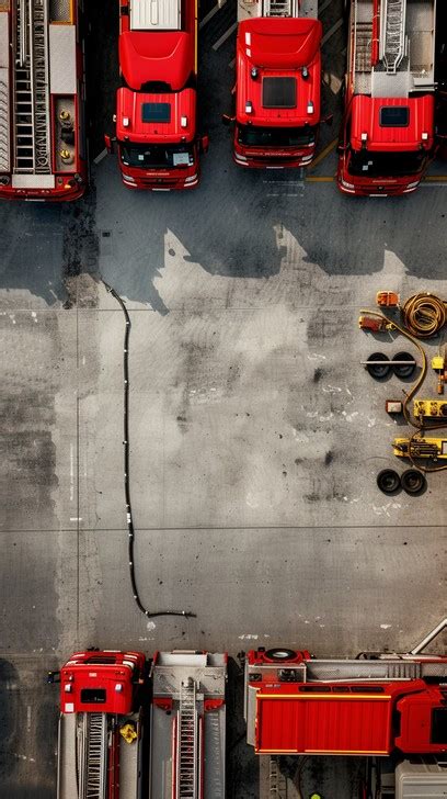 Free Fire Trucks Assembled Image | Download at StockCake