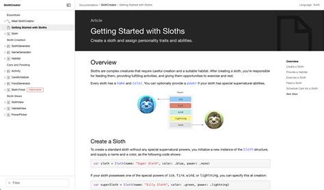 Adding An Onthispage Navigation To Swift Docc Render Swift Docc