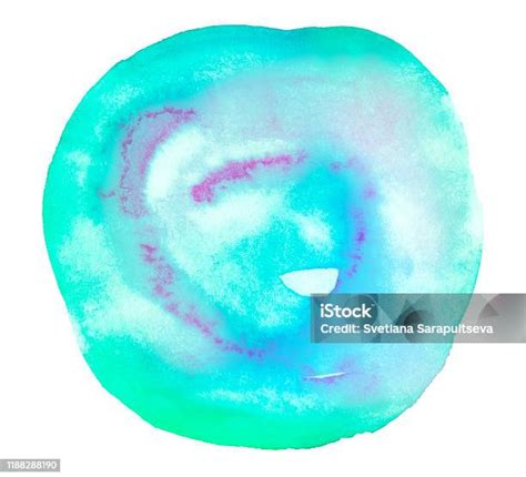 종이 기반 페인트의 자연 얼룩파스텔 색상의 여러 가지 빛깔의 수채화 얼룩 설계를 위한 절연 프레임 독특한 배경을 추상화합니다 거친에 대한 스톡 사진 및 기타 이미지 Istock