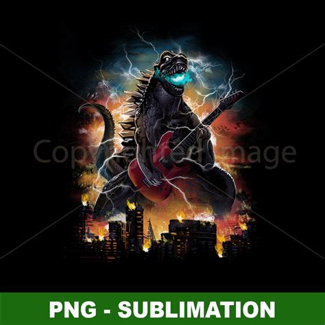 Sublimation Digital Download Rockzilla Design Transform Inspire