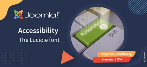 Accessibility And Typography In Joomla Choosing An Accessible Font