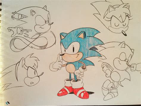 Original Sonic Concept Art