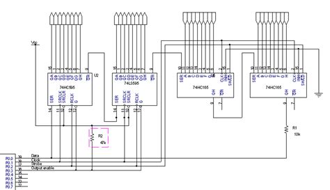 Fabiano Arndt Arduino 74hc595 E 74hc165 Juntos