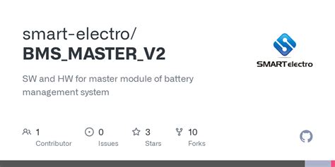 GitHub Smart Electro BMS MASTER V SW And HW For Master Module Of Battery Management System