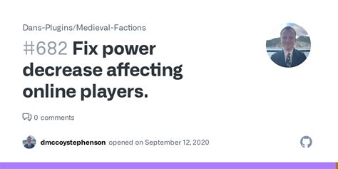 Fix Power Decrease Affecting Online Players · Issue 682 · Dans