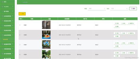 基于springboot的智慧社区网站