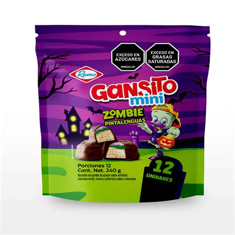 Gansito Barra Zombie Mini X12 240gr