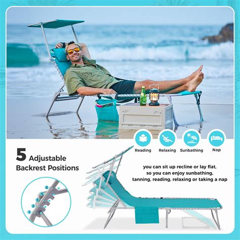 Lounge Chair With Umbrella Beach Chair Beach Chair With Umbrella