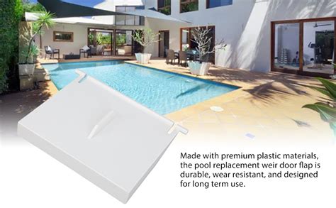 Pool Skimmer Replacement Weir Door Flap For 8926 Plastic Flapper Easy Installation High