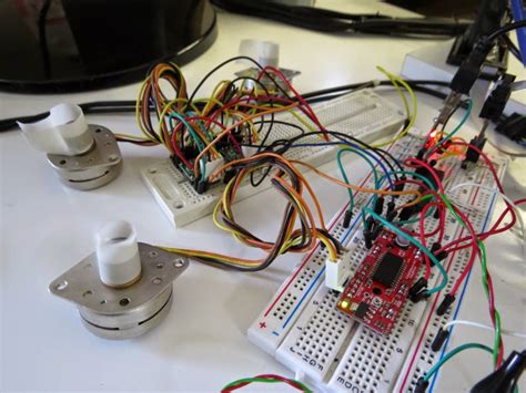 Davide Gironi Drive A Stepper Motor With Acceleration And Deceleration Using An Allegro Driver