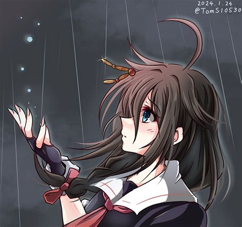 Shigure Kantai Collection Drawn By Toms Danbooru