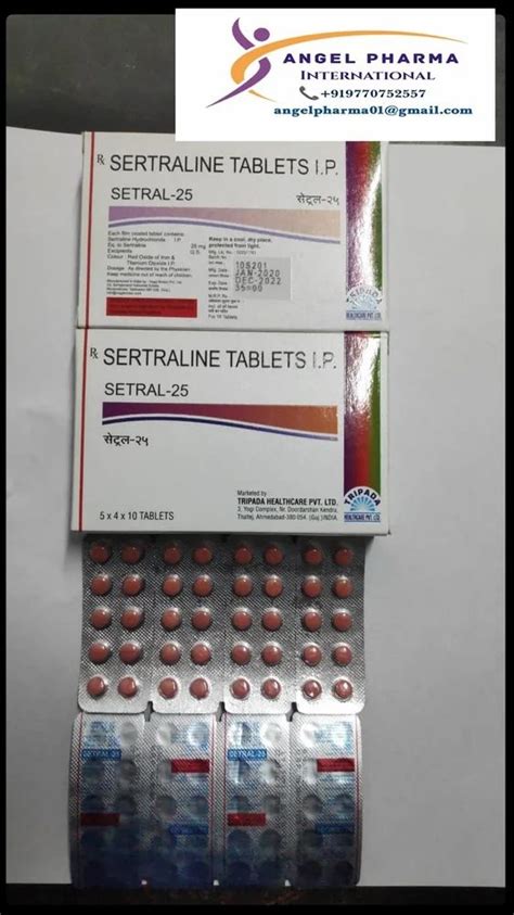 Sertraline 100 Mg Tablets At Rs 130strip Sertraline Hydrochlorde