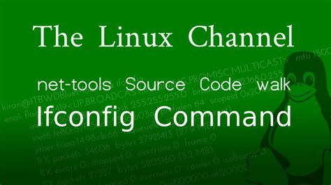 net tools package source code walk ifconfig command part 1 the