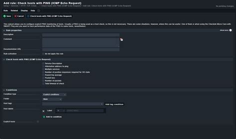 Check Host With Ping Icmp Echo Request General Checkmk Community