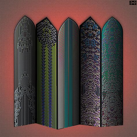 Added Perspective And Embossing To Triptych Designs Python Gimp R Proceduralgeneration