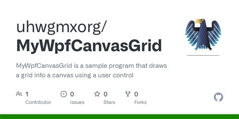 GitHub Uhwgmxorg MyWpfCanvasGrid MyWpfCanvasGrid Is A Sample Program That Draws A Grid Into A