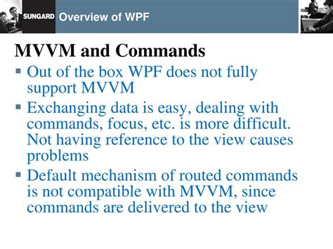 PPT Overview Of WPF PowerPoint Presentation Free Download ID 1017067