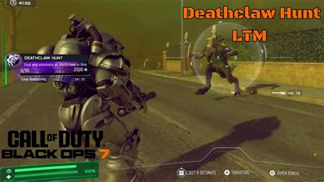 Call Of Duty Black Ops 7 Deathclaw Hunt Endgame Ltm Ps5 Pro
