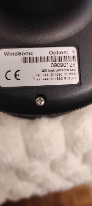 Gill Windsonic Option 1 Senzor Hitrosti In Smer Vetra Mdf 202 Lokator