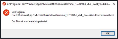 Terminal Version 18 Or 1710330 Installed From `scoop` Or Running Unpackaged Crashes On