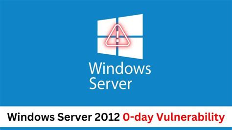 Windows Server 2012 0 Day Vulnerability Exposes Critical Security Flaw Safeops