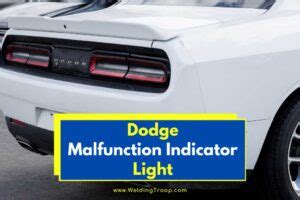Dodge Malfunction Indicator Light Easy Fix