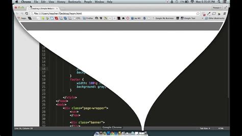 create a simple website layout html and css youtube