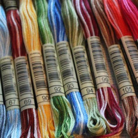 Dmc Variegated Floss Etsy