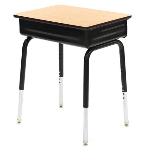 Scholar Craft Open Front Desk W Laminate Top Sc2900 Fbbk Open