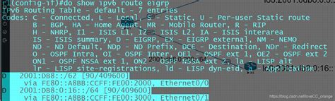 ccnp——eigrp for ipv6与基于eigrp的命名配置 命名eigrp v6 csdn博客