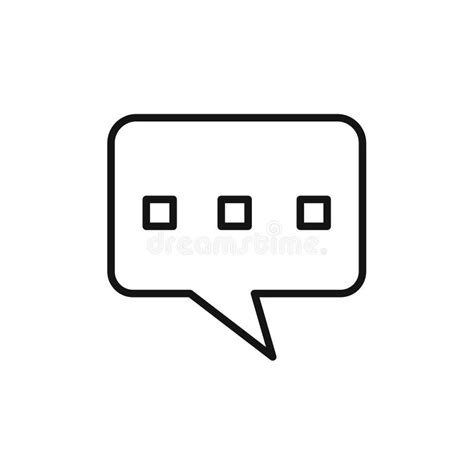 Comment Icon Vector Set Collection For Web Stock Vector Illustration