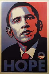 Shepard Fairey Barack Obama Hope