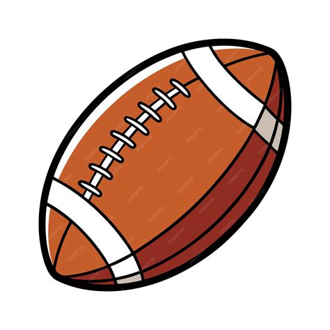 American Football Clipart Vector For Sports Design Projects Premium