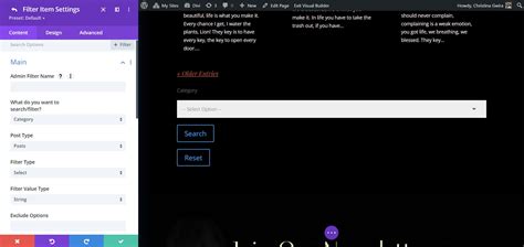 Divi Plugin Highlight Divi Ajax Filter Ask The Egghead Inc