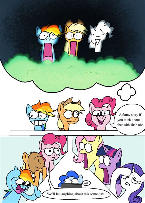 Scootaloo And Rainbow Dash Comic