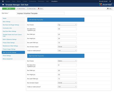 Quasar Documentation Joomla 5 Virtuemart Templates
