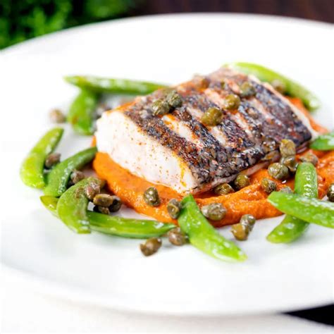 Baked Hake Fillet With Romesco Sauce Krumpli